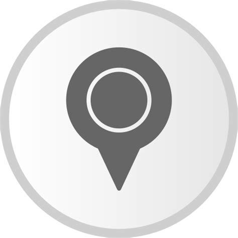 Location Pin Generic Grey Icon