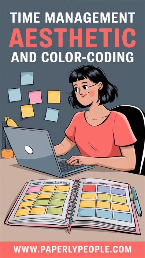 Time Management Aesthetic And Color Coding Time Management Color