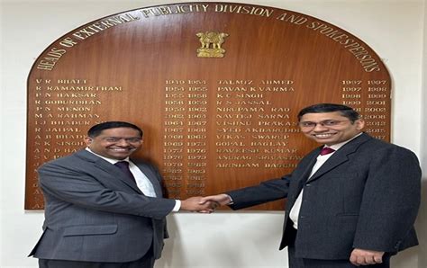 Senior Ifs Officer Randhir Jaiswal Takes Charge As Spokesperson Of Mea The Indian Awaaz