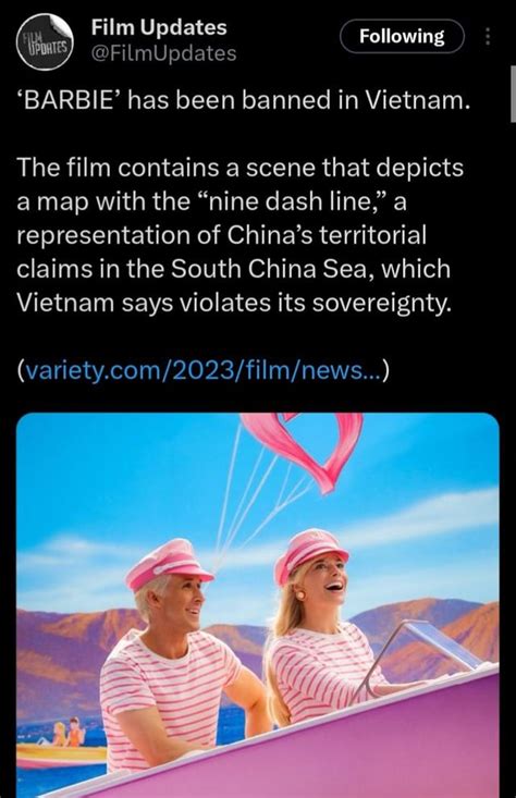Do You Guys Think Barbie Movie Will Be Banned Here Also In The Philippines Because As Far As I