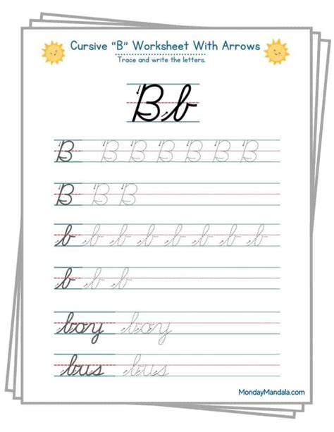 Cursive Alphabet Worksheets Free Pdf Printables A Z