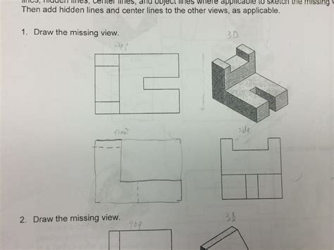 Multi View Sketching Jacob S Engineering Portfolio