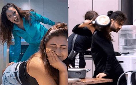 Did Rashami Desai And Ankita Lokhande Just Enact Madhurima Tuli Vishal Aditya Singh S Butt