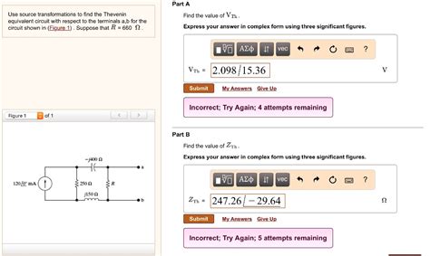 Use Source Transformations To Find The Thevenin Equivalent Circuit With