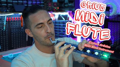 Crius Midi Flute V1 Diy Arduino Midi Wind Instrument Part1 Youtube