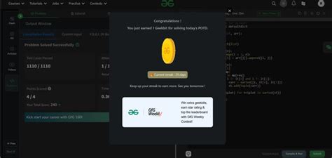 rohan chauhan on linkedin gfg160 problemsolving codingjourney geeksforgeeks