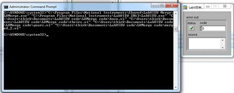 Labview Merging With Git Extensions NI Community