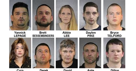 The Naughty List 10 Prolific Offenders Wanted By Surrey Rcmp