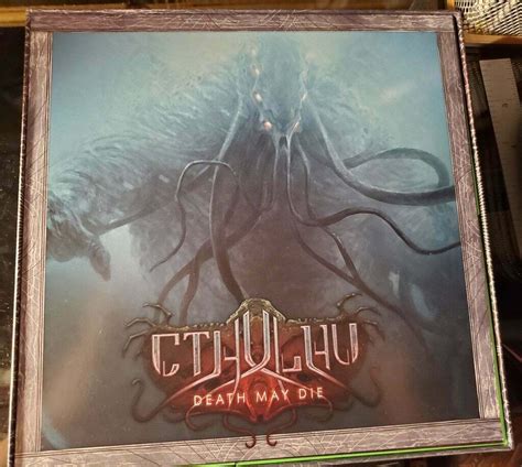 🎲 Cthulhu Death May Die Ryleh Rising Expansion Tray・free Stl File For