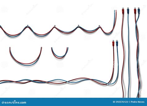 Realistic Electrical Cable 3d Seamless Flexible Insulated Electric