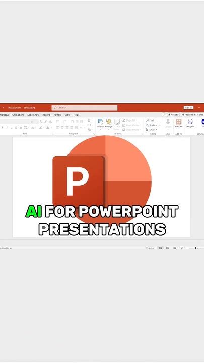 Make Presentations With Ai Powerpointtips Powerpoint Tutorial Youtube