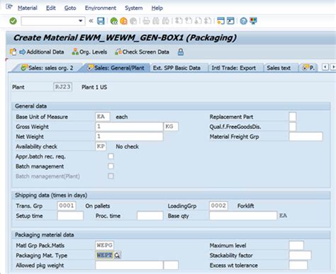 Configuration Steps For Auto Pack Inbound Delivery In SAP EWM