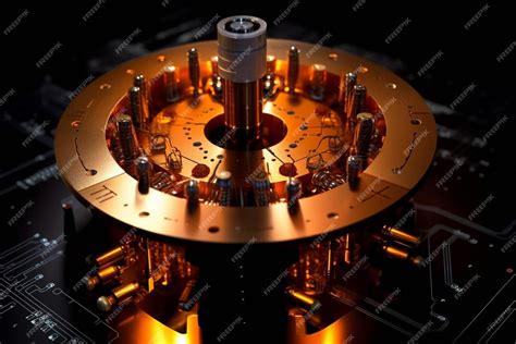 Premium Ai Image Electronic Circuit Board Closeup Technology Background 3d Rendering