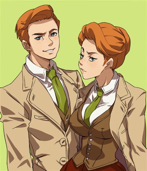 Robert Lutece And Rosalind Lutece Bioshock And 1 More Drawn By Naso4