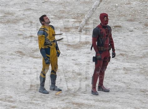 Novas Fotos De Deadpool 3 Mostram Em Detalhes Uma Luta Mortal No Filme
