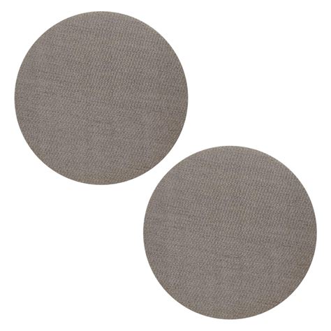 Kiven Led Light Cover Lampshade Diffuser Grey Fabric Diffuser 4in Round