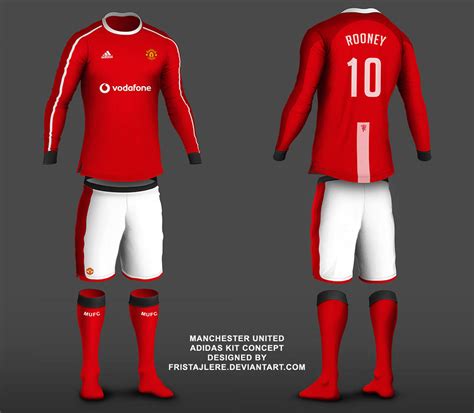 Manchester United Adidas Kit Concept By Fristajlere On DeviantArt