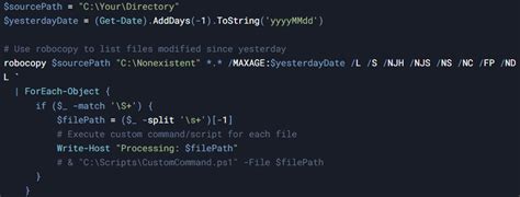 Powershell How To Efficiently Find Files Modified Since Yesterday On Windows Stack Overflow