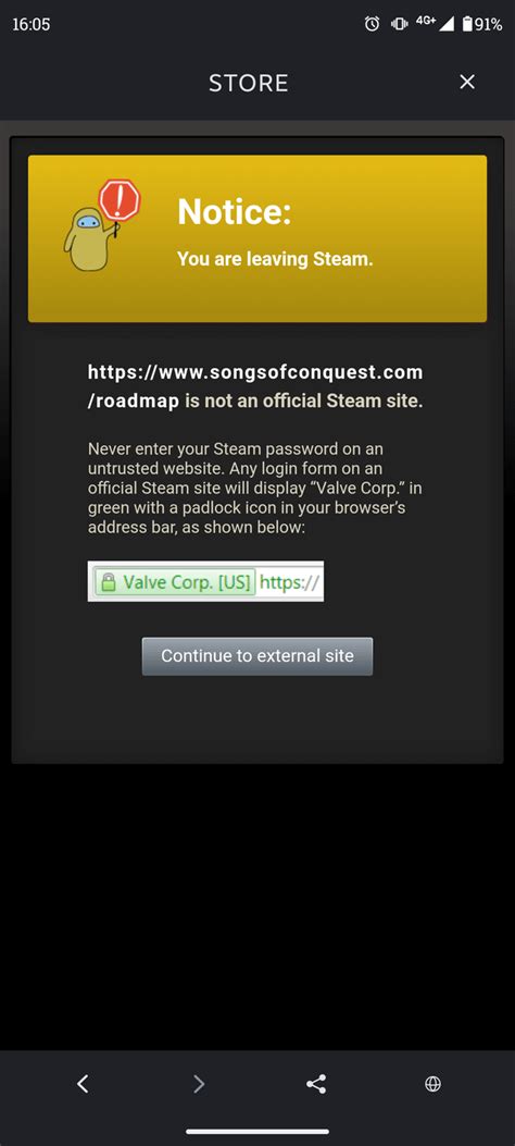 Cant Open External Websites On The New App Nothing Happens Rsteam