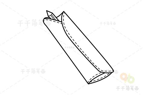 笔袋怎么画简单好看 笔袋怎么画简单又好看 简单又好看的画简笔 大山谷图库