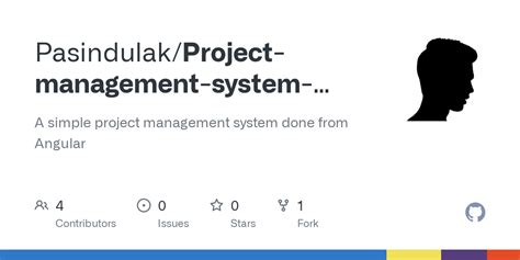 Github Pasindulak Project Management System Angular A Simple Project Management System Done