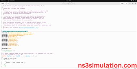 Importing Propagation Loss Modelh Ns3 Projects