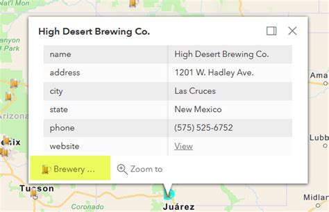 Solved How To Add Hyperlinks To The Footer Of A Pop Up Wi Esri