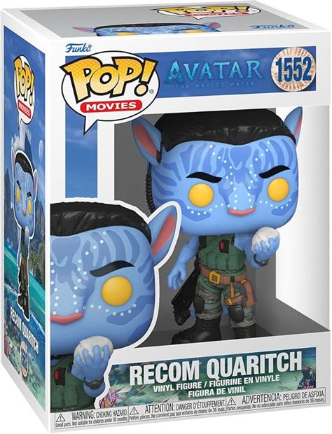 Funko Pop Movies Avatar The Way Of Water Recom Quaritch Amazon