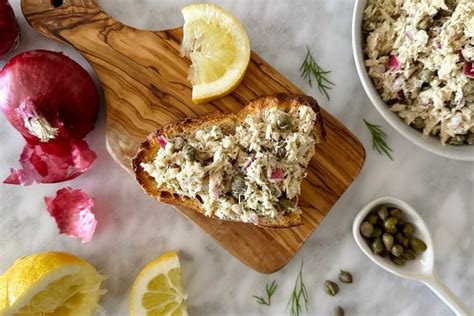 Tuna Salad With Capers Healthy Foodie Girl