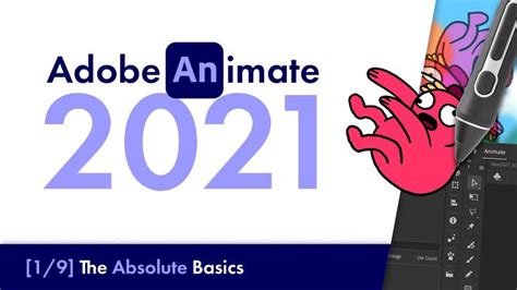 Adobe Animate 2021 The Absolute Basics 1 Beginners Tutorial Adobe Animate Animation