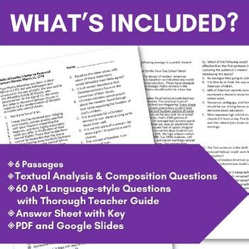 AP English Language Multiple Choice Full Practice Test 2 AP Lang Exam