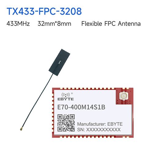 Ebyte E70 400m14s1b Ti Cc1312r Chip Rf Module Dual Band High Power Wireless Module With Uart