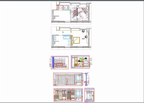 Dormitorio En Autocad Descargar Cad Gratis 327 99 Kb Bibliocad