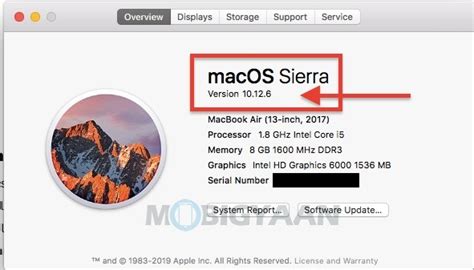 How To Check The Version Number Of Your Macos Mac Guide