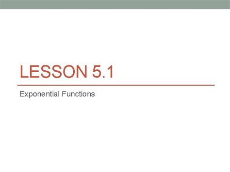 UNIT Exponential And Logarithmic Functions OH YEAH