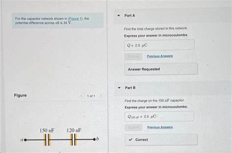 [solved] For The Capacitor Network Shown In Figure 1 Th