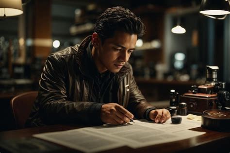 premium ai image a man solving problem wallpaper