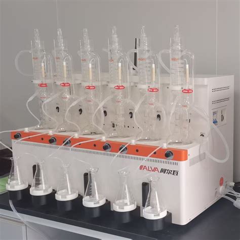 Dl6s Distillation Apparatus Comprehensive Distillation Lab Instrument For Cod Cyanide And