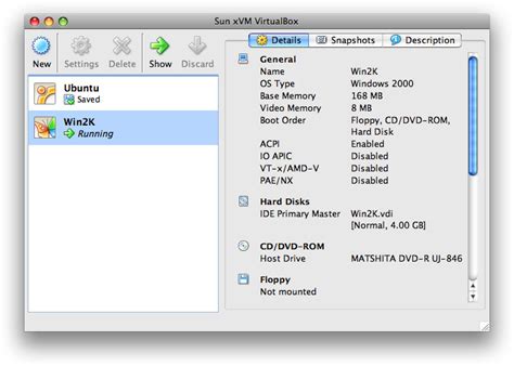 VirtualBox Review Free VM Software For The Mac Reality Distortion Macs Mac OS X And