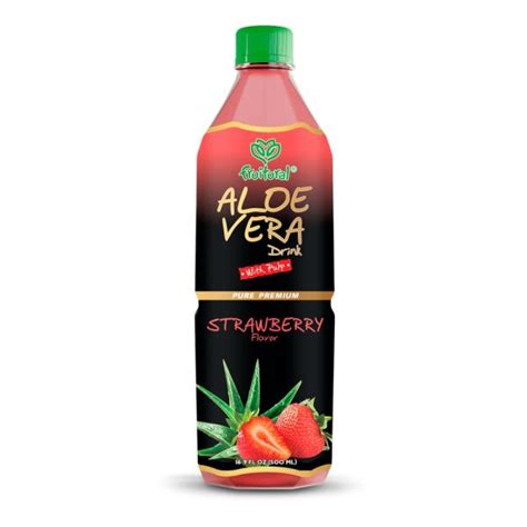 Aloe Vera Strawberry Drink Fruitural