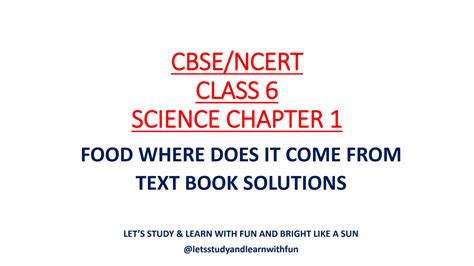 SOLUTION Question Answer Of Class Science Chapter Studypool
