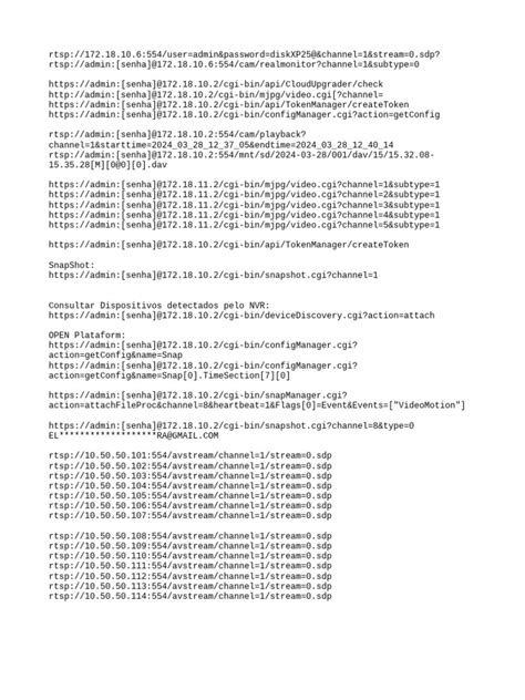 Comandos Nvr Api Intelbras Pdf