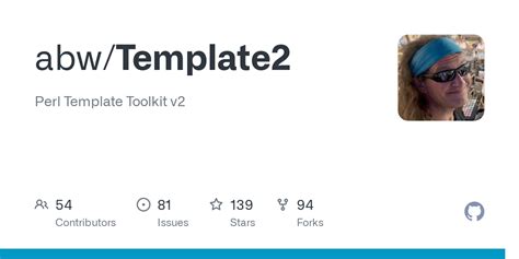 GitHub Abw Template2 Perl Template Toolkit V2