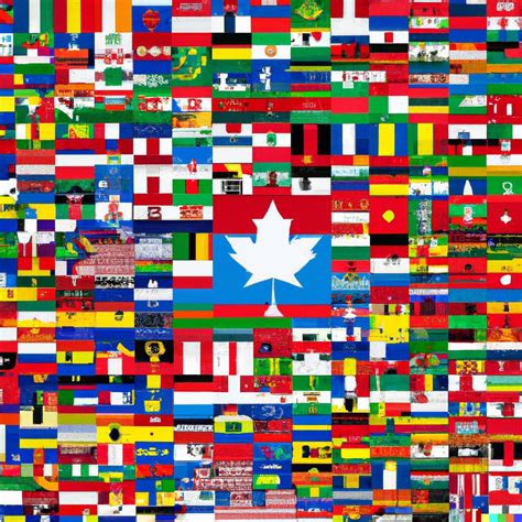 The Flags Of All Countries Combined Into One Flag R Dalle2