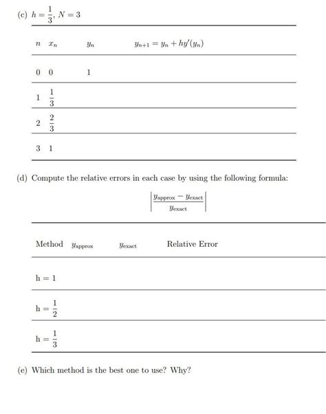 2 consider the following ivp y′ x y y 0 1 use
