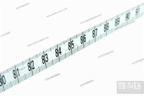 Diagonal Line Of Tape Measure Stock Photo Picture And Royalty Free Image Pic LPX U18190832