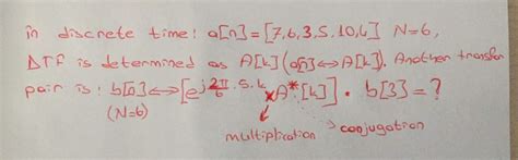 Solved in discrete time a n 7 6 3 5 10 6 N 6 ΔTF is Chegg com