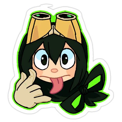 Tsuyu Asui Stickers By Shebifer Redbubble