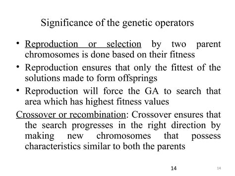 genetic algorithms artificial intelligence ppt