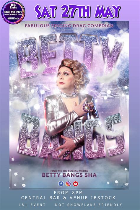 Betty Bangs A Fabulous Singing Drag Queen Comedian Nightlife
